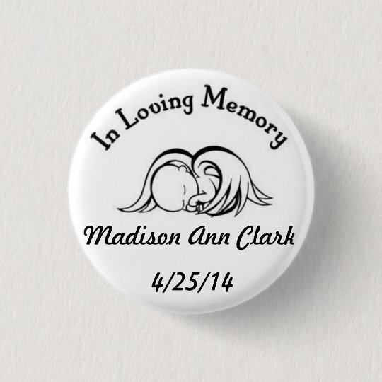 In Loving Memory 3 Cm Round Badge | Zazzle.com.au