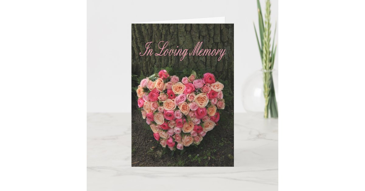 In Loving Memory Invitation | Zazzle