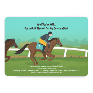 Horse Racing Invitations | Zazzle AU