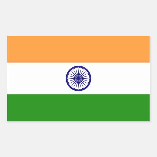 Indian* Flag Sticker | Zazzle.com.au