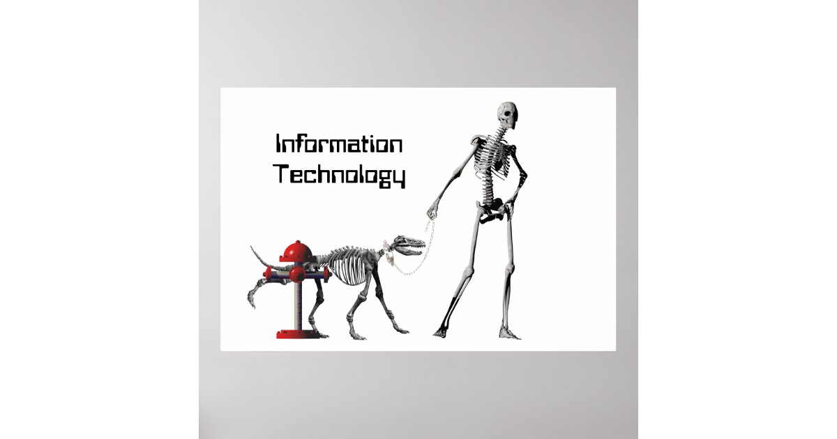 Information Technology Poster | Zazzle