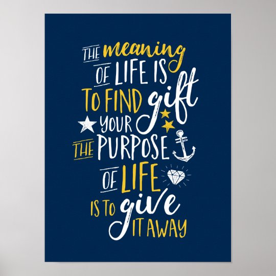 Inspirational Motivational Poster Life Quotes | Zazzle.com.au