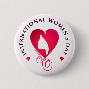 International Womens Day Badges & Pins | Zazzle AU