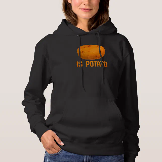 Is Potato In Television As Seen On Late Night Hoodie | Zazzle