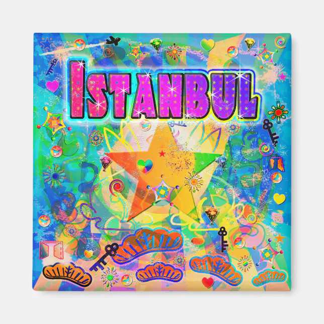 Istanbul Epoch Hour Magnet | Zazzle