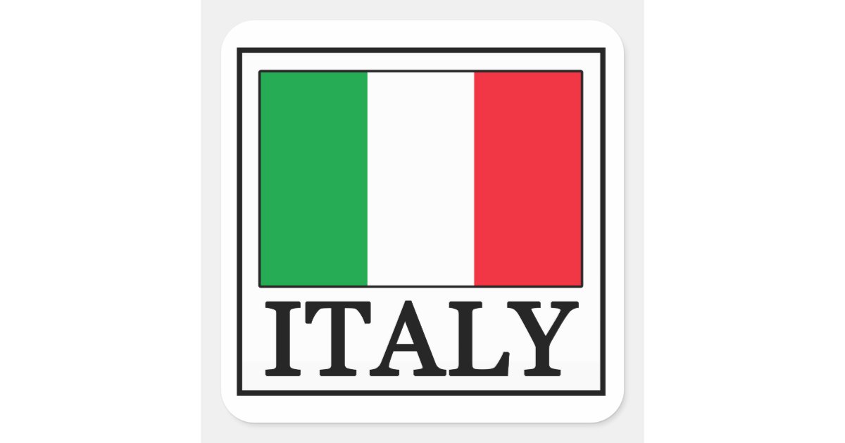 Italy Sticker | Zazzle
