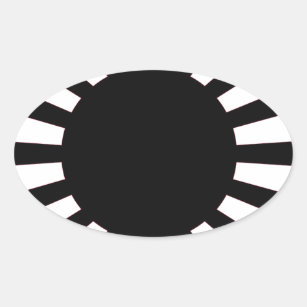 Japanese Rising Sun Stickers | Zazzle AU