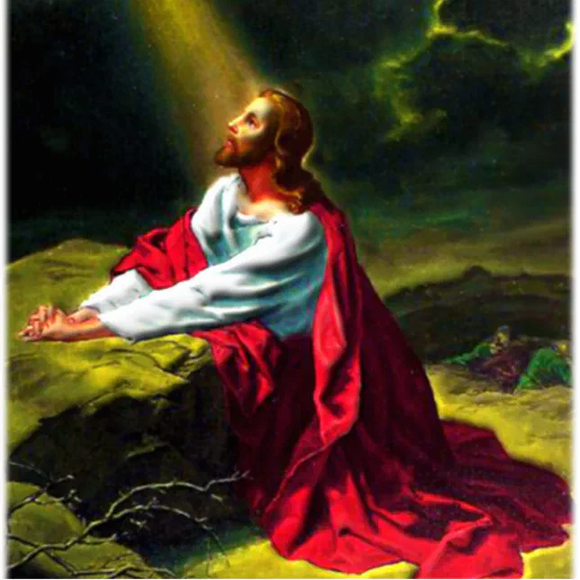 Jesus Christ Praying In The Garden Jesus Christ Praying In The Garden