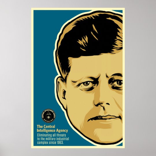 JFK CIA Poster | Zazzle.com.au