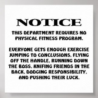 Funny Work Posters | Zazzle.com.au