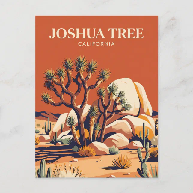 Joshua Tree National Park USA Postcard | Zazzle