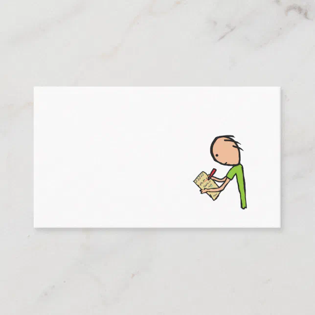 Journalist Business Card | Zazzle