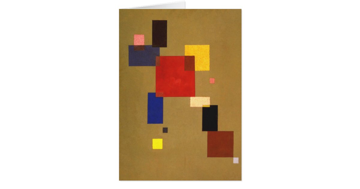 Kandinsky Thirteen Rectangles Abstract Painting | Zazzle
