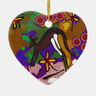 Aboriginal Christmas Tree Decorations & Ornaments | Zazzle.com.au