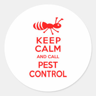 Pest Control Stickers | Zazzle AU