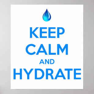 Hydration Posters & Photo Prints | Zazzle AU