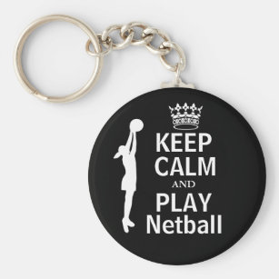 Netball Key Rings & Keychains | Zazzle AU