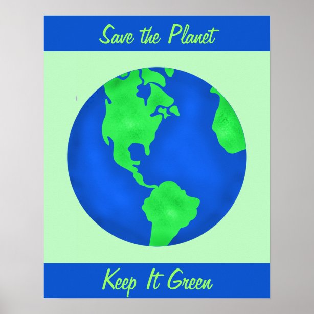 Save The Earth Art & Wall Décor | Zazzle.com.au