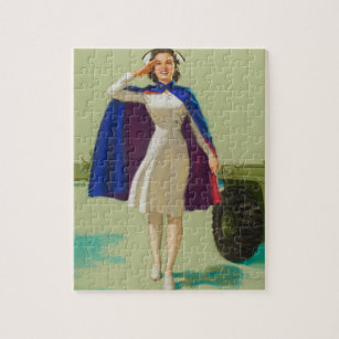 Pinup Girls Jigsaw Puzzles | Zazzle.com.au