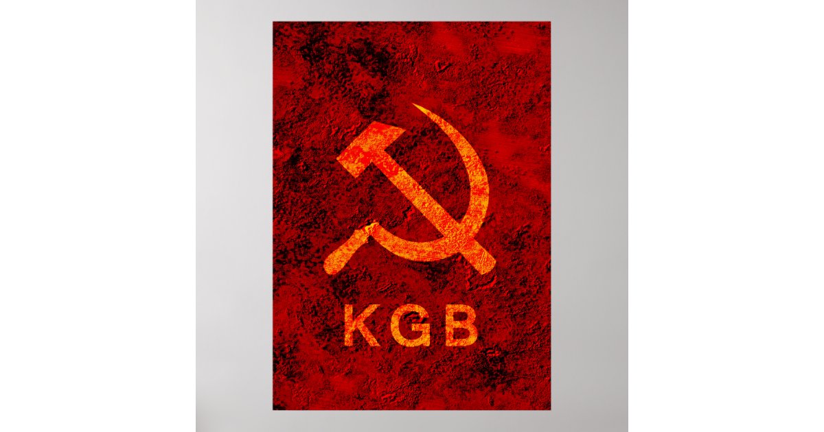 KGB POSTER | Zazzle