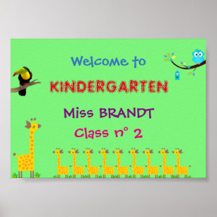 Kindergarten Posters & Photo Prints | Zazzle AU