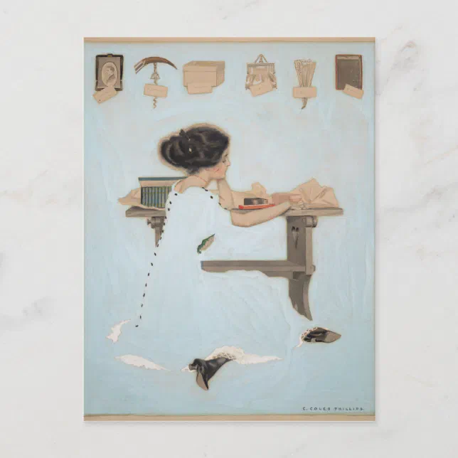 Know All Men by These Presents by Coles Phillips Postcard | Zazzle