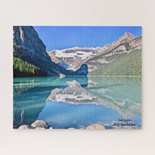 Lake Louise Banff National Park Jigsaw Puzzle | Zazzle.com.au