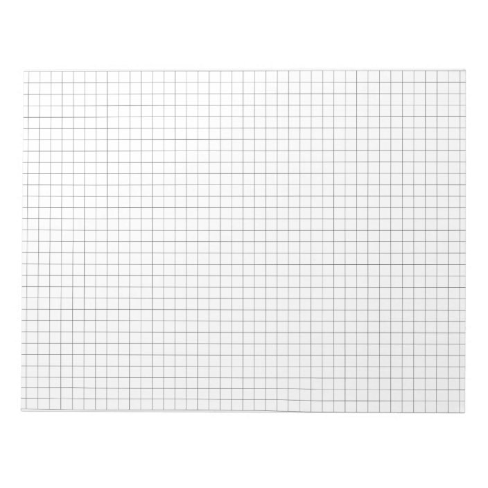 Large Graph Paper Note Pad | Zazzle.com.au