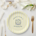 Last Toast on the Coast! Bachelorette Party Paper Plate | Zazzle