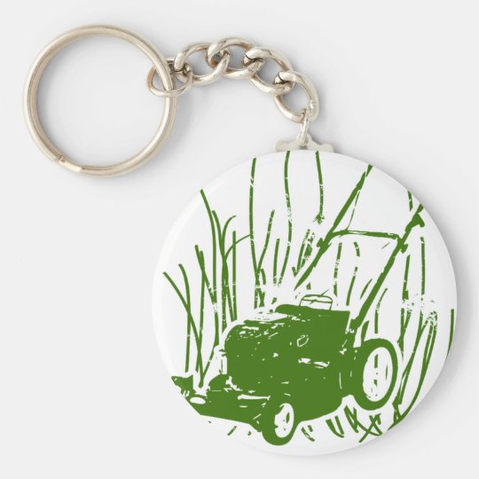 Lawn Mower Key Ring | Zazzle.com.au