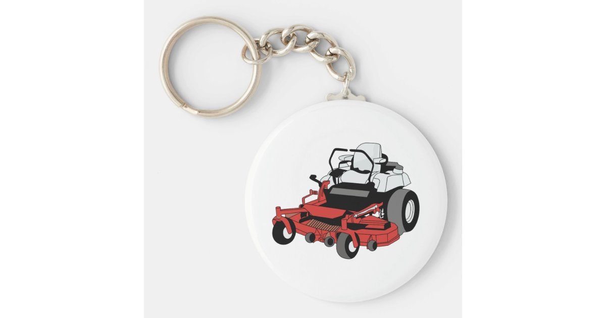 Lawnmower Key Ring | Zazzle.com.au