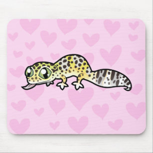Lizard Cartoon Mouse Pads | Zazzle AU