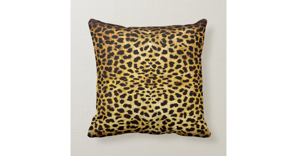 Leopard Print Pillow | Zazzle.com.au
