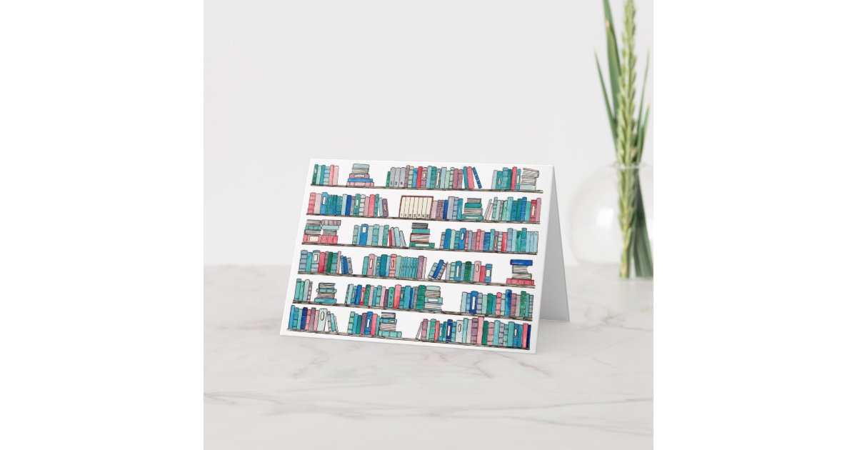 Library Christmas Card | Zazzle