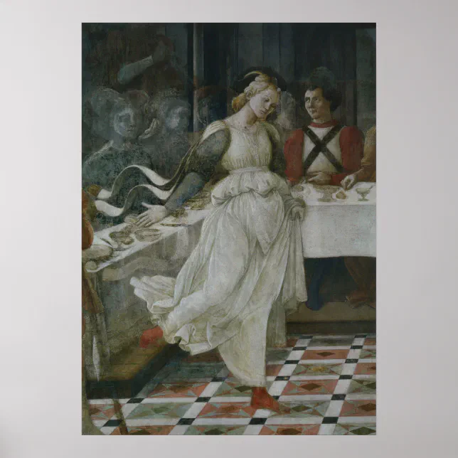 Life of John the Baptist - Herod's Banquet - Lippi Poster | Zazzle