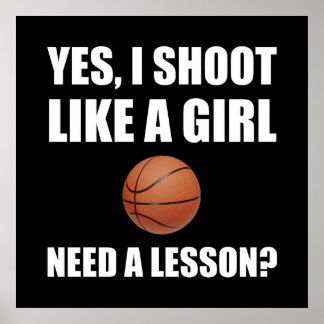 Girls Basketball Posters | Zazzle.com.au