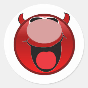 Red Devil Stickers | Zazzle AU