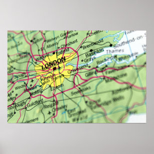 Street Map Posters & Photo Prints | Zazzle AU