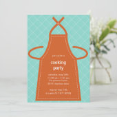 Lovely Apron Summer Party/Cooking Party Invitation | Zazzle