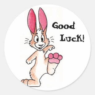 Good Luck Stickers | Zazzle AU