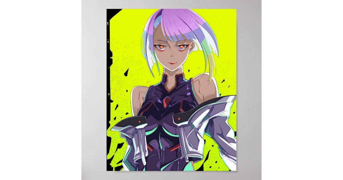 Lucy Cyberpunk Edgerunners Poster | Zazzle