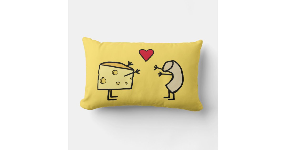 Mac and Cheese Pillow | Zazzle