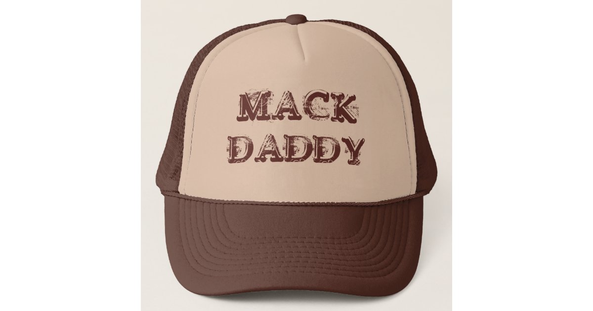 MACK DADDY TRUCKER HAT | Zazzle