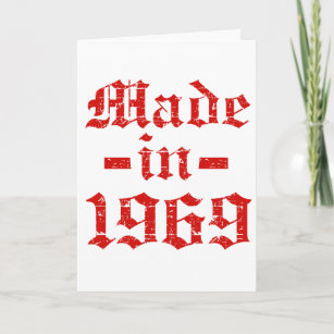 1969 Birthday Cards | Zazzle.com.au
