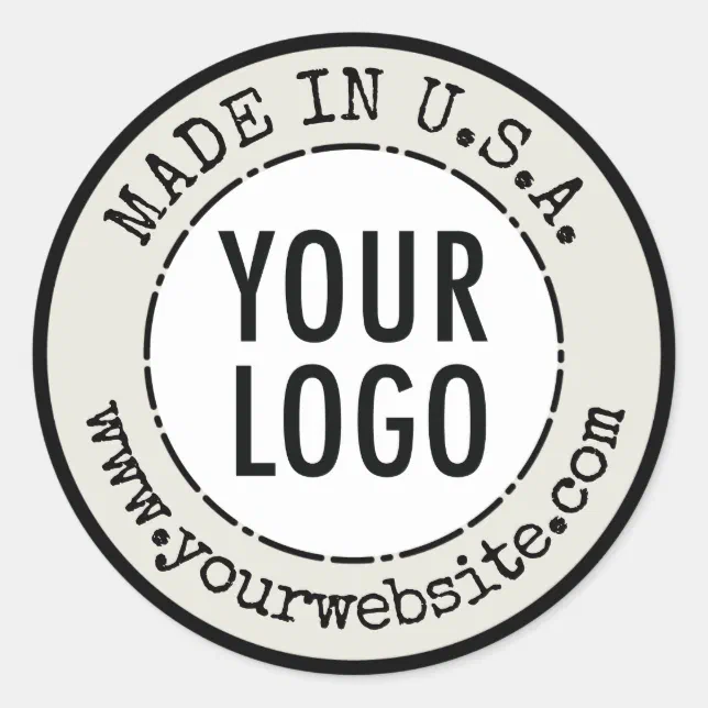 Made In Country of Origin Stickers Product Labels | Zazzle