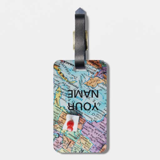 Map Luggage Tag | Zazzle