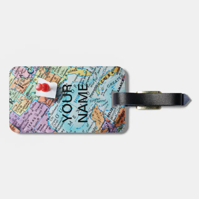 Map Luggage Tag | Zazzle