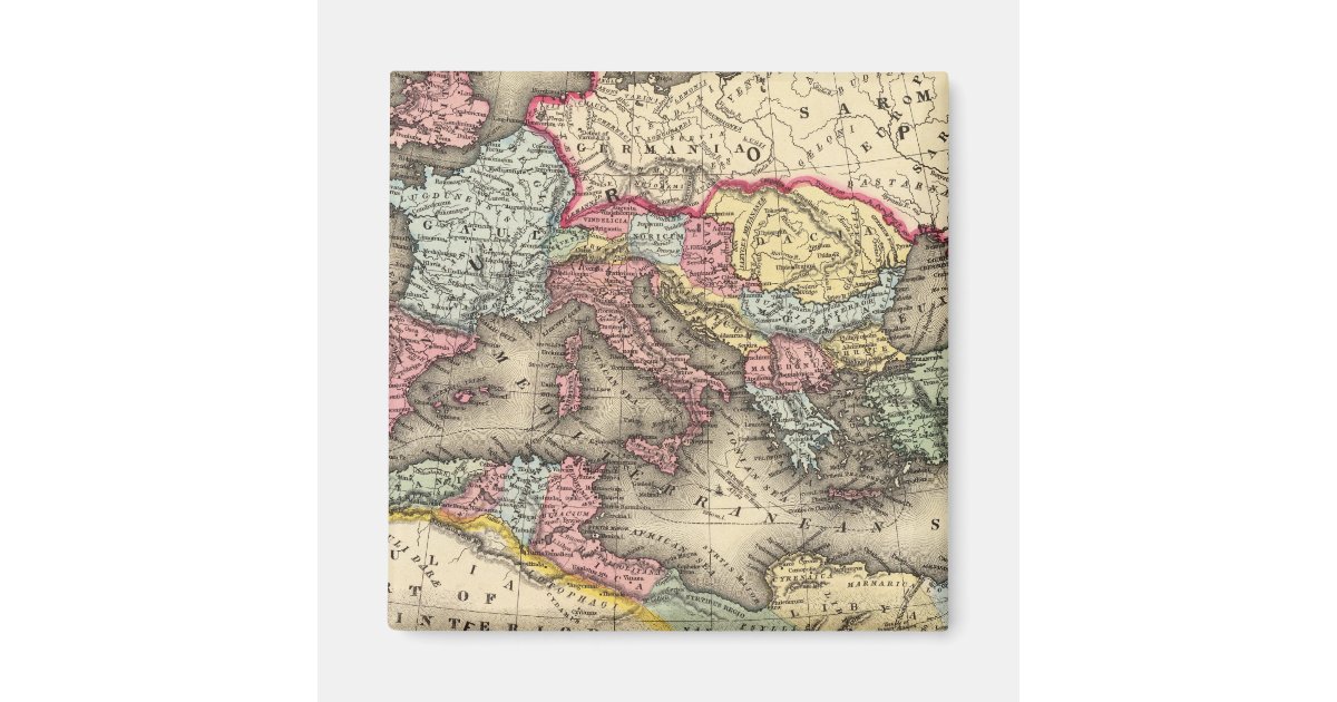 Map of the Roman Empire Magnet | Zazzle