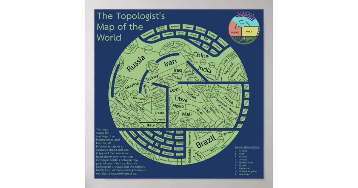 map of the supercontinent Pangaea Poster | Zazzle