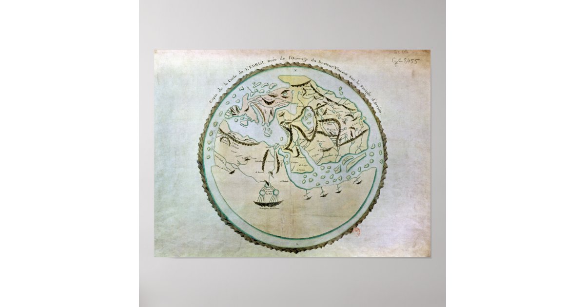 Map of the world poster | Zazzle